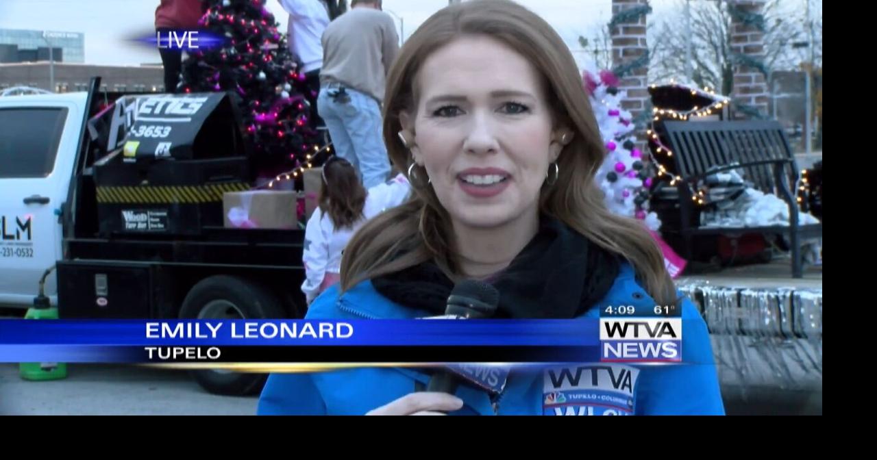 Emily Leonard reports from downtown Tupelo as start of Christmas parade nears | Video | wtva.com