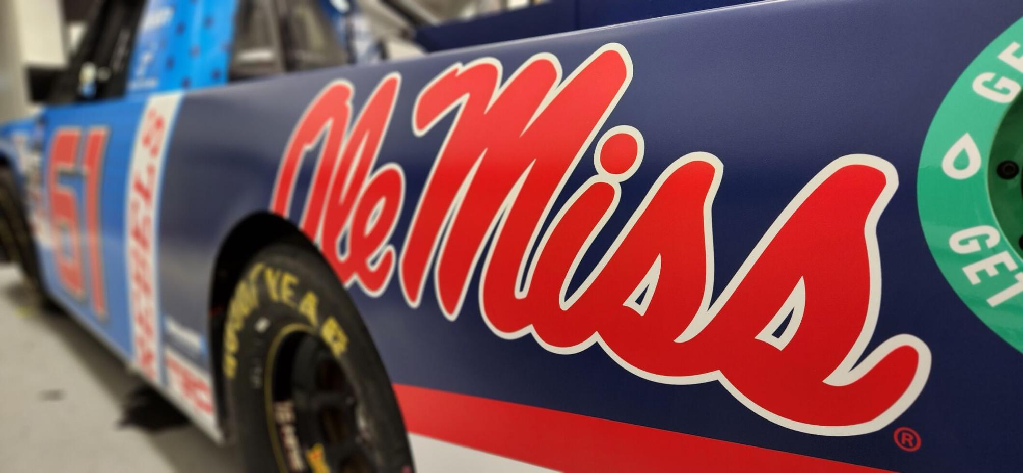 NASCAR truck to feature Ole Miss logo and colors | Ole Miss | wtva.com