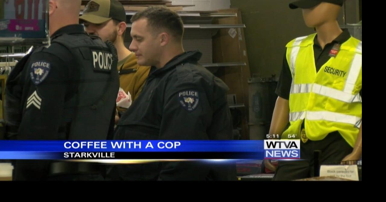 VIDEO - Coffee with a Cop held Tuesday in Starkville | Local | wtva.com