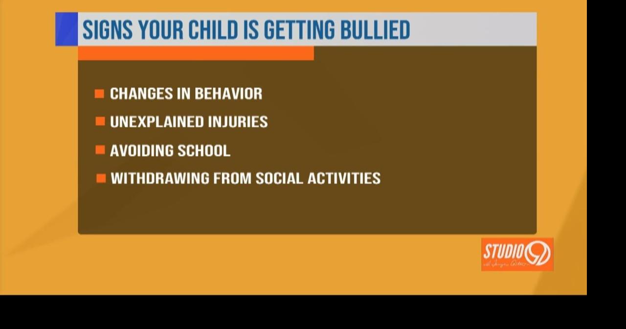 First Responders: Watch for signs of child bullying | Studio 9 With ...