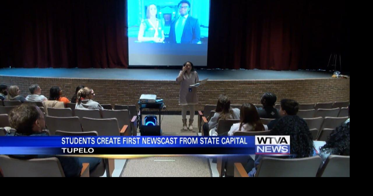 Tupelo High School broadcast class records first newscast at state ...