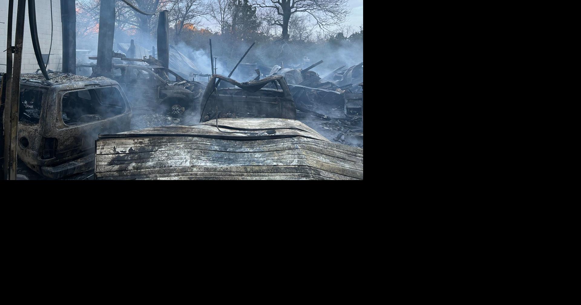 Fire destroys transmission shop in Nettleton Monday | News | wtva.com