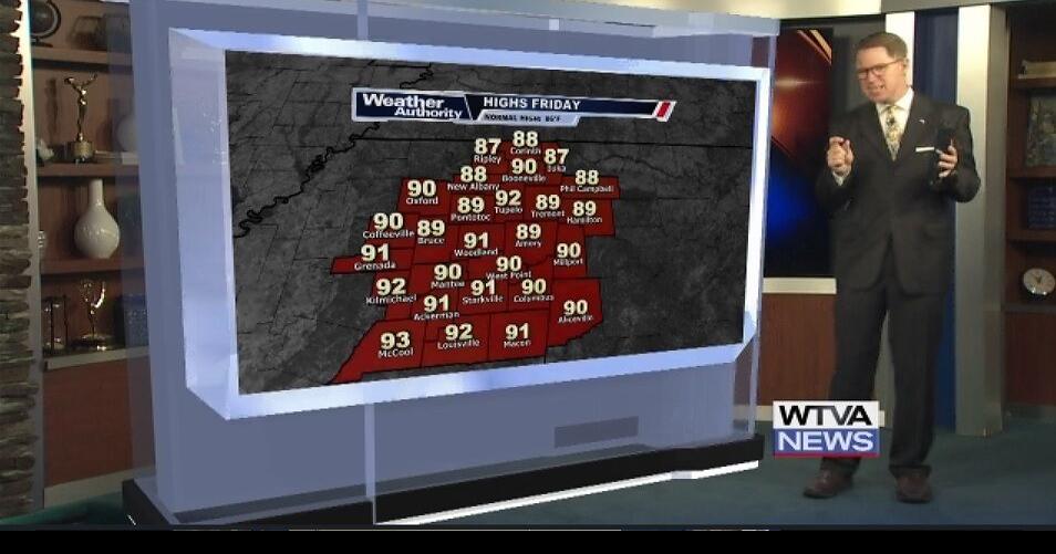 We will stay on the dry and hot side for our Friday and into the ...