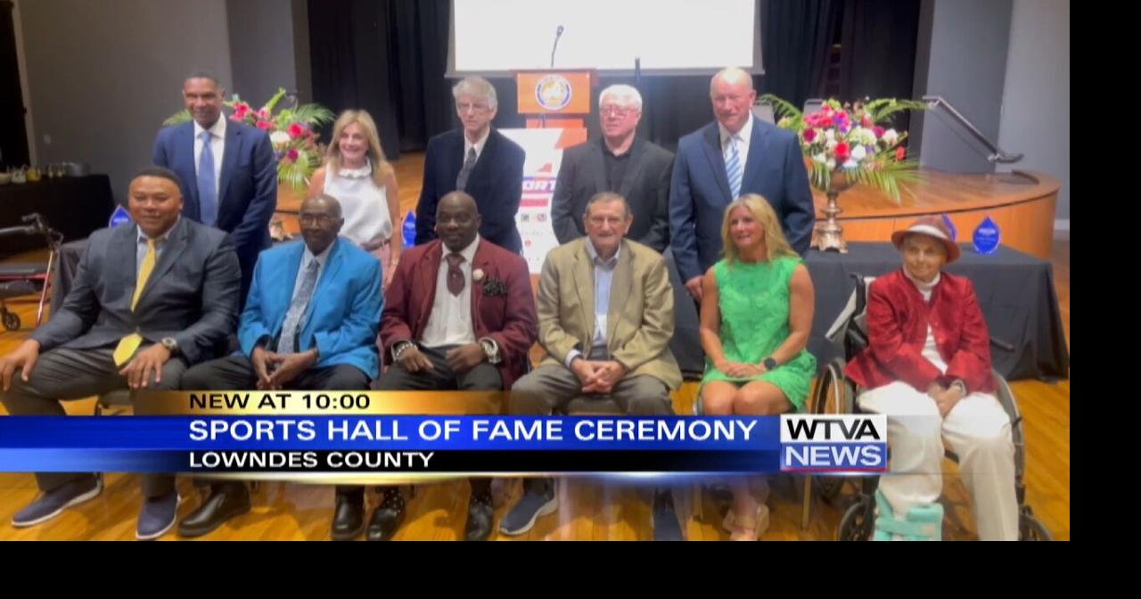 Lowndes County Sports Hall of Fame hosts first induction | Video | wtva.com