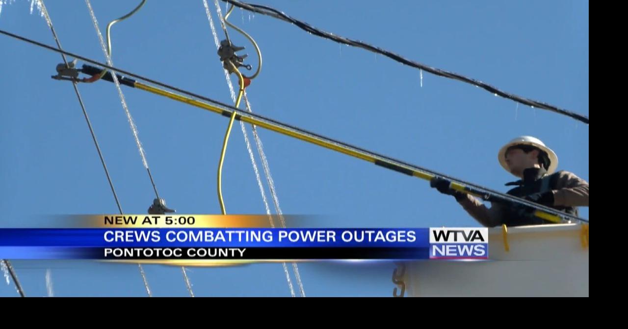 Crews working to restore power in Pontotoc | Video | wtva.com