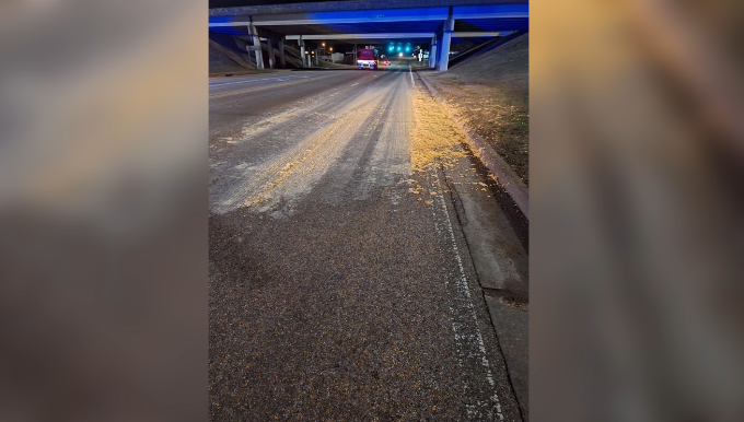 Food spill on the street in New Albany | News | wtva.com