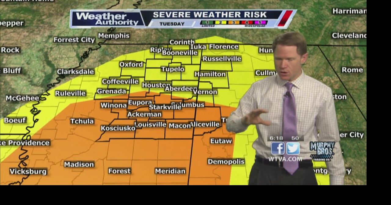 Dry for the weekend, but the severe weather threat is increasing for ...