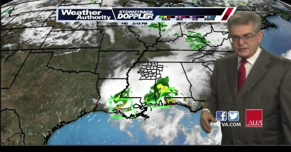 Drier weather moves into our area on Saturday | Forecast | wtva.com