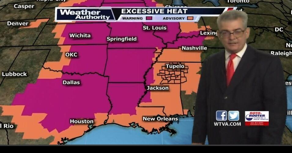 Really, really very hot and very humid on Tuesday | Forecast | wtva.com