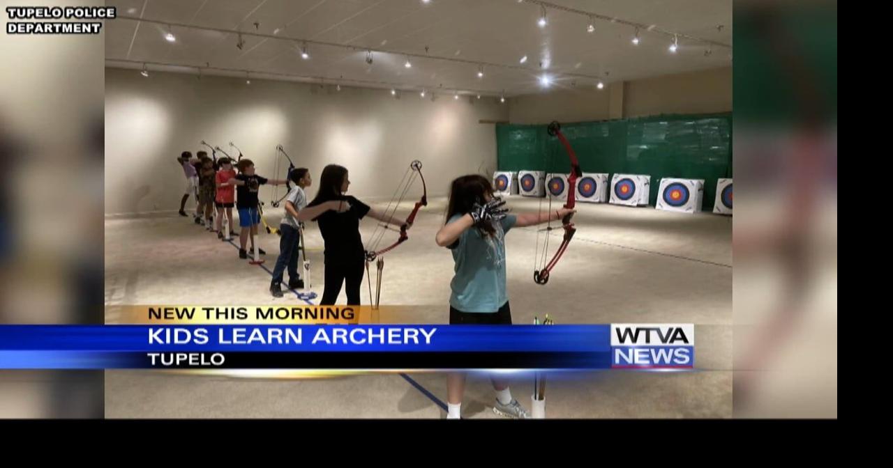 Tupelo Police Department teach kids archery | Video | wtva.com