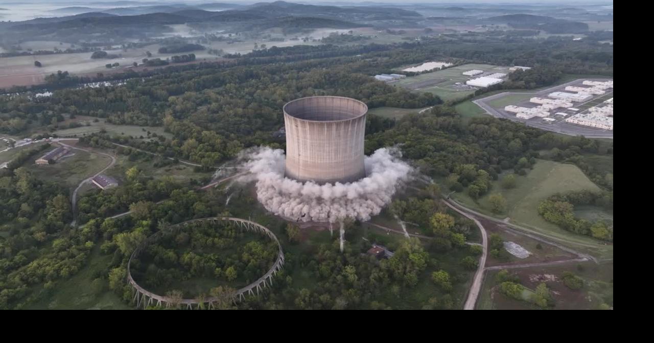 Must See: TVA implodes tower in Tennessee | National | wtva.com