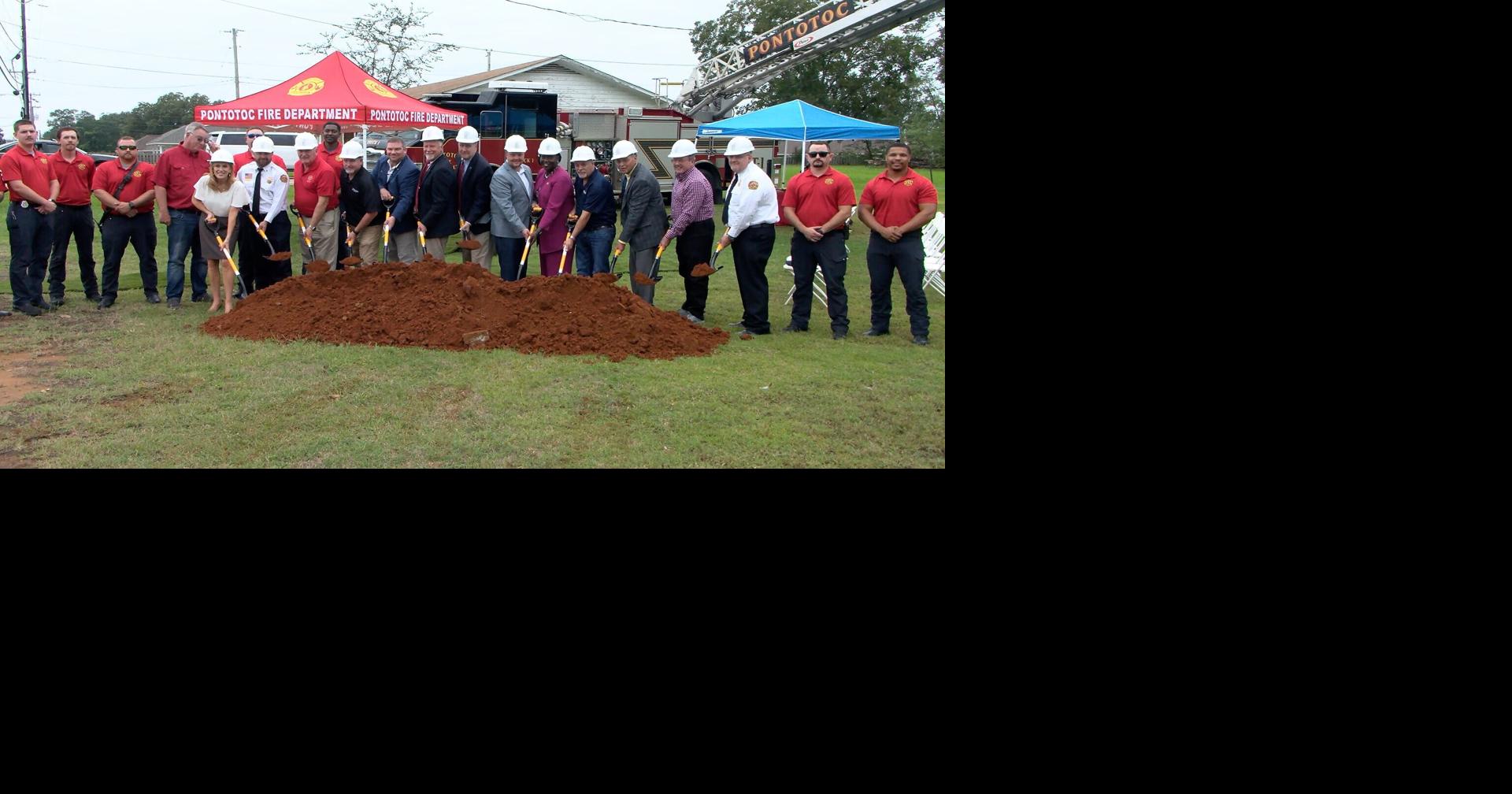 Pontotoc breaks ground on new fire station | Local | wtva.com