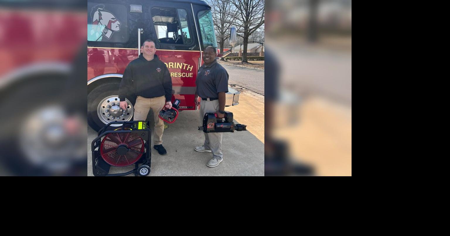 Corinth Fire Department gets new equipment | News | wtva.com