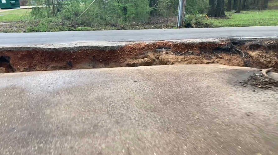 Saltillo family’s driveway becomes impassable due to washed out culvert ...