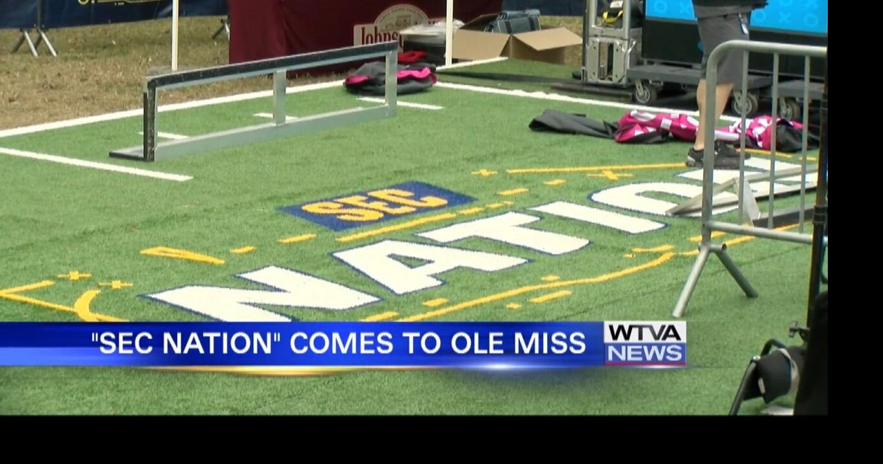 Ole Miss Fans Excited For Sec Nation On Saturday Video