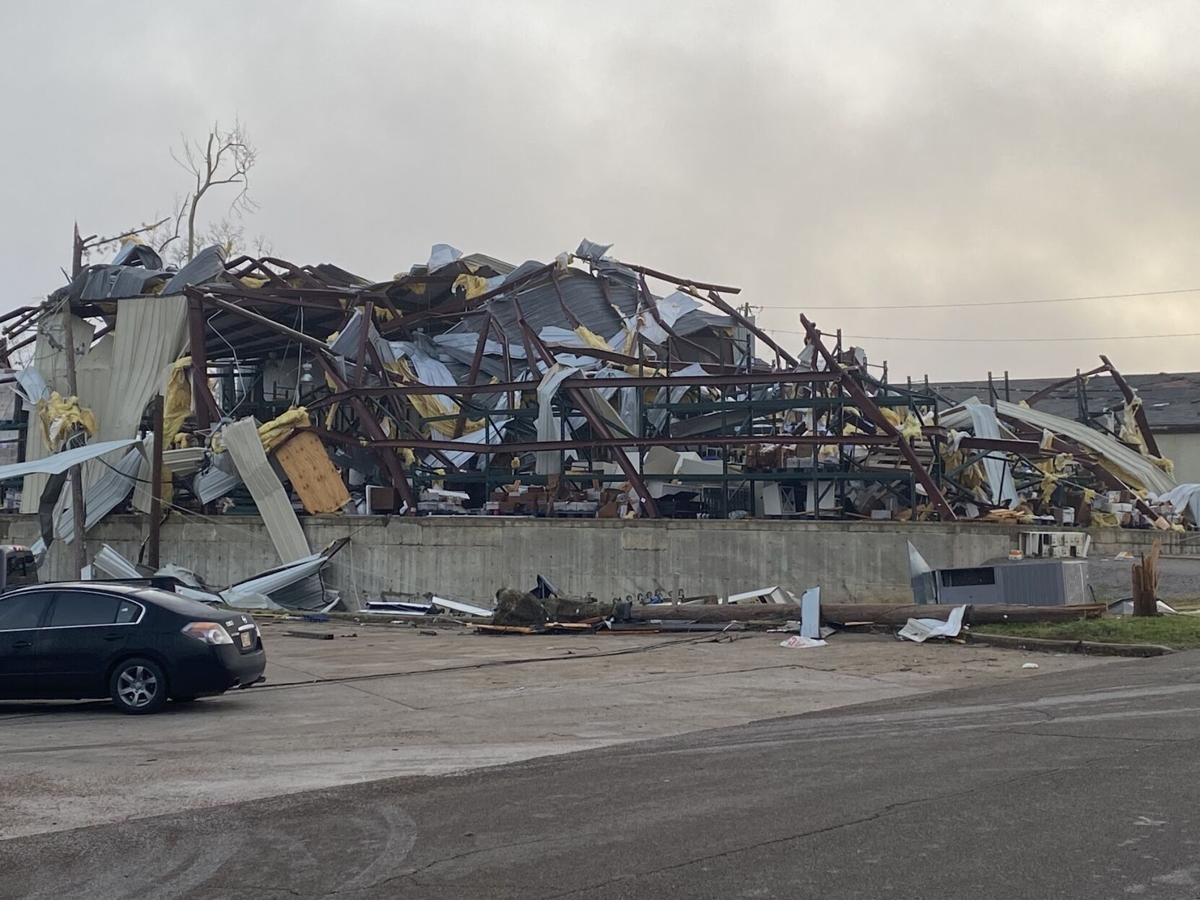 Tornado damage in Amory, MS. Photo Date: March 25, 2023. | | wtva.com Tornado damage in Amory, MS. Photo Date: March 25, 2023. | | wtva.com