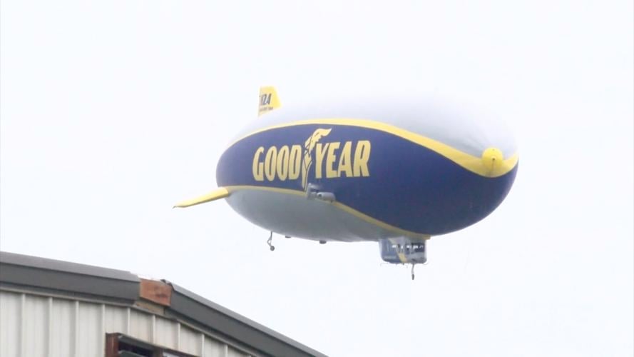 Famous Goodyear Blimp visits Tupelo | Local | wtva.com
