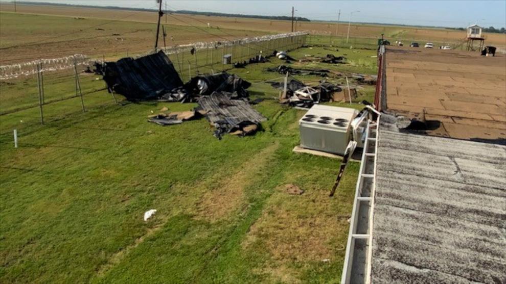 Storms damaged part of Parchman prison | Mississippi | wtva.com