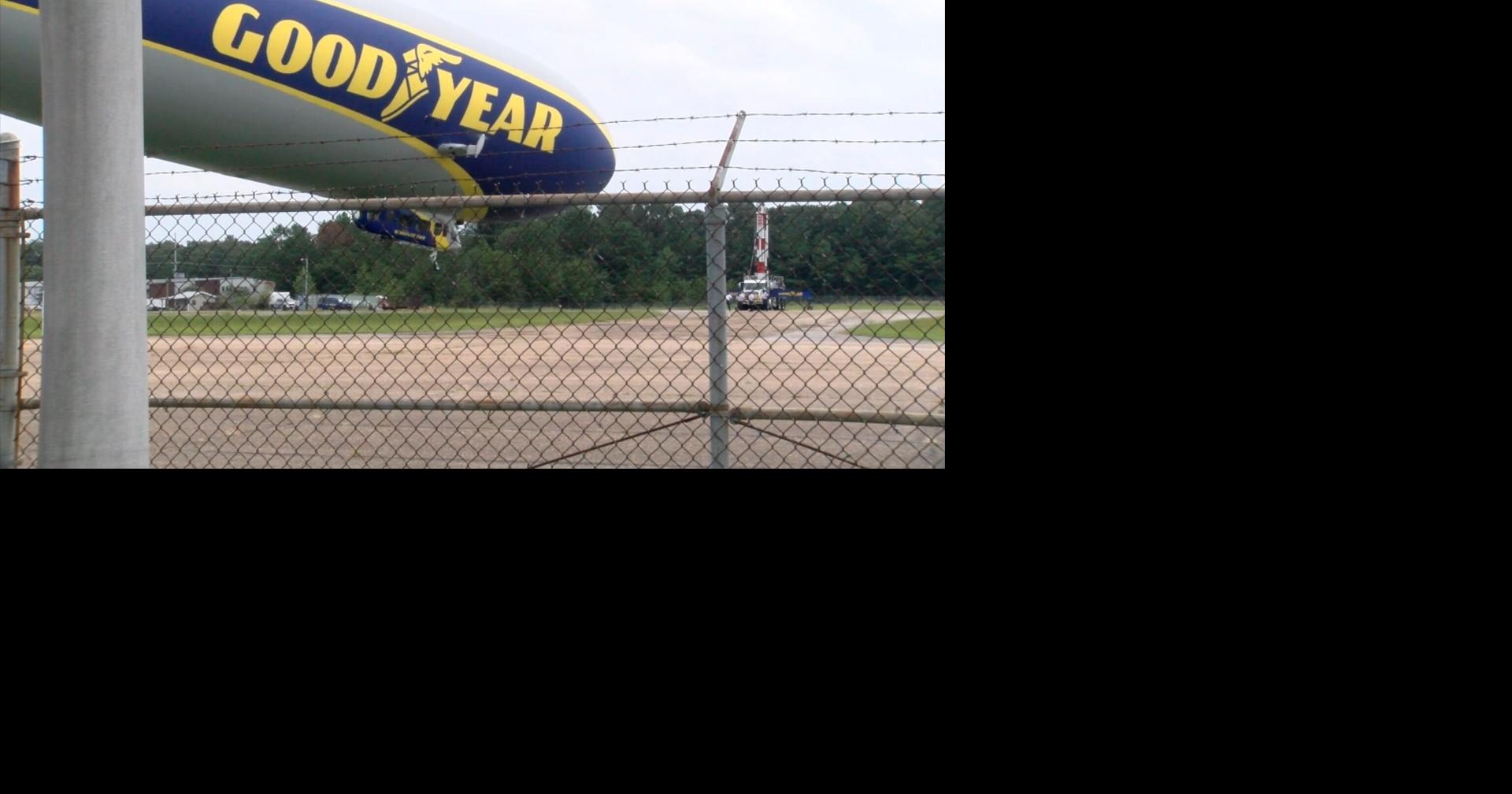 Famous Goodyear Blimp visits Tupelo | Local | wtva.com