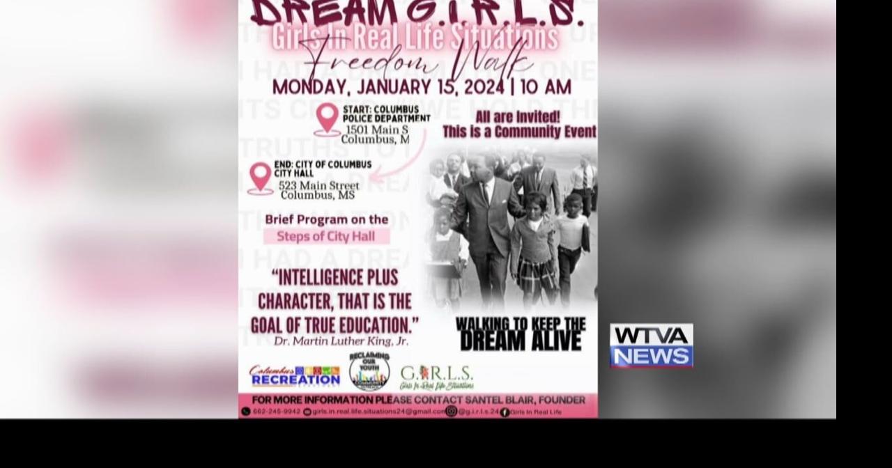 Interview: DREAM G.I.R.L.S. holding MLK Freedom Walk on Jan. 15 in ...