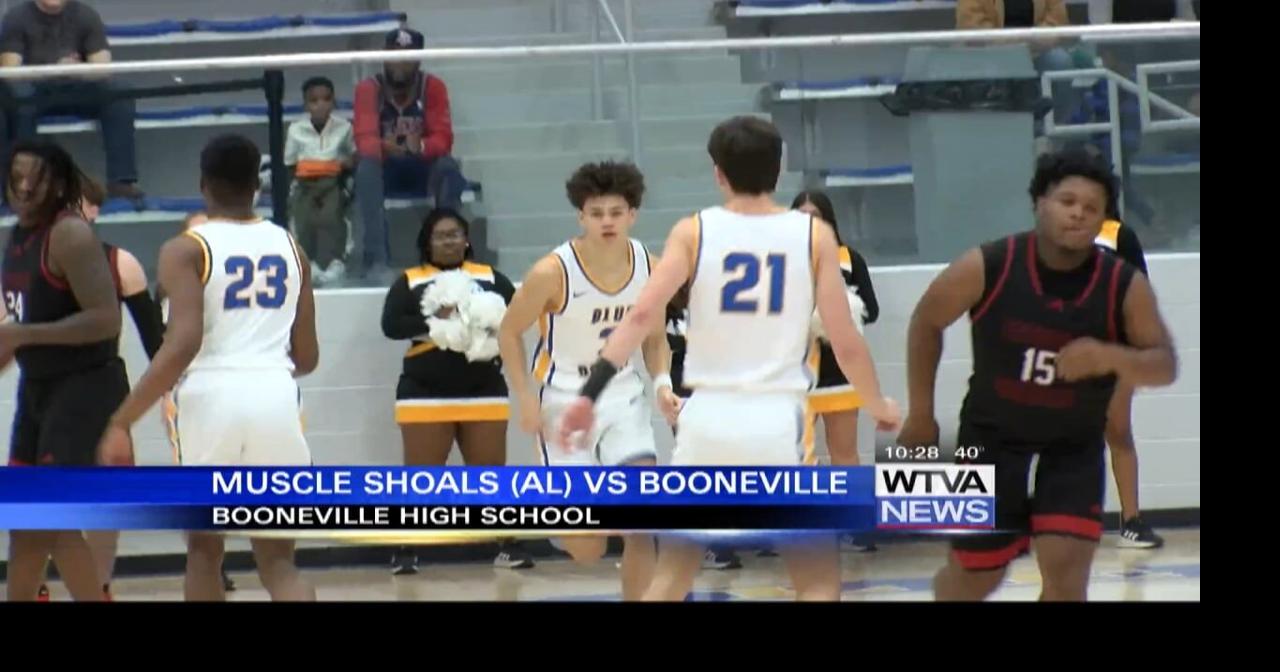 VIDEO: Booneville boys and girls basketball in action against Muscle ...