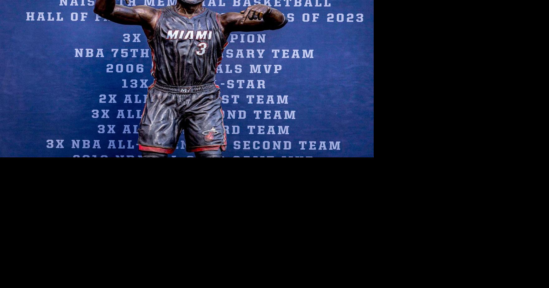 Dwyane Wade’s new statue goes viral after Miami Heat unveiling and more ...