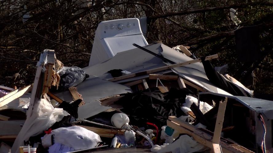 PHOTO GALLERY: Tornado damage in Wren, MS | | wtva.com