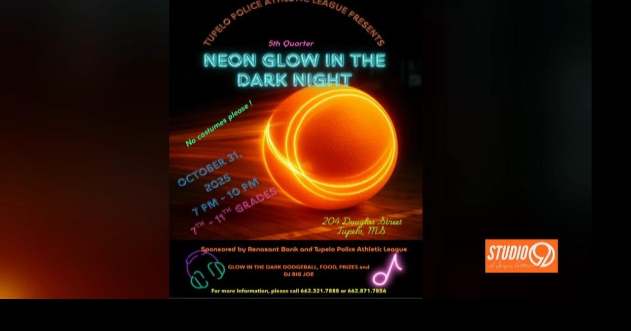 First Responders: Tupelo police hosts glow-in-the-dark Halloween event ...