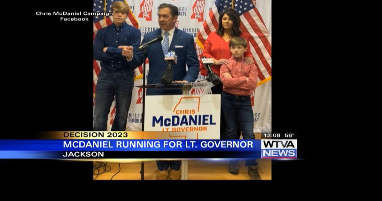 Chris McDaniel running for Mississippi lieutenant governor | Video ...