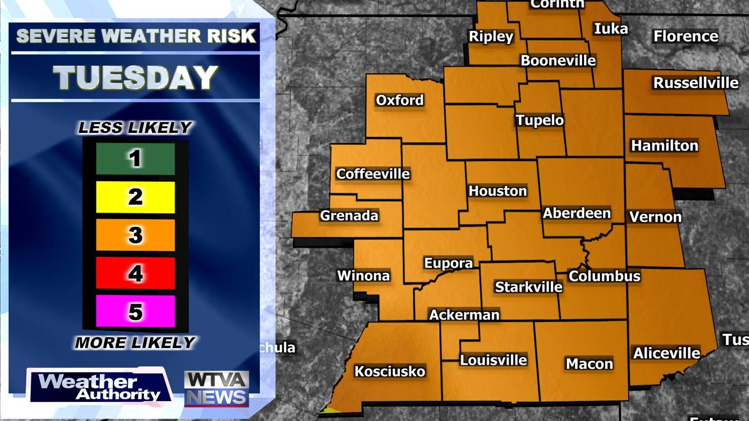 WATCH LIVE - Tornado watch in effect until 8 p.m. | | wtva.com