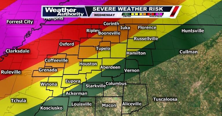 Off and on severe weather chances in our forecast all the way through ...