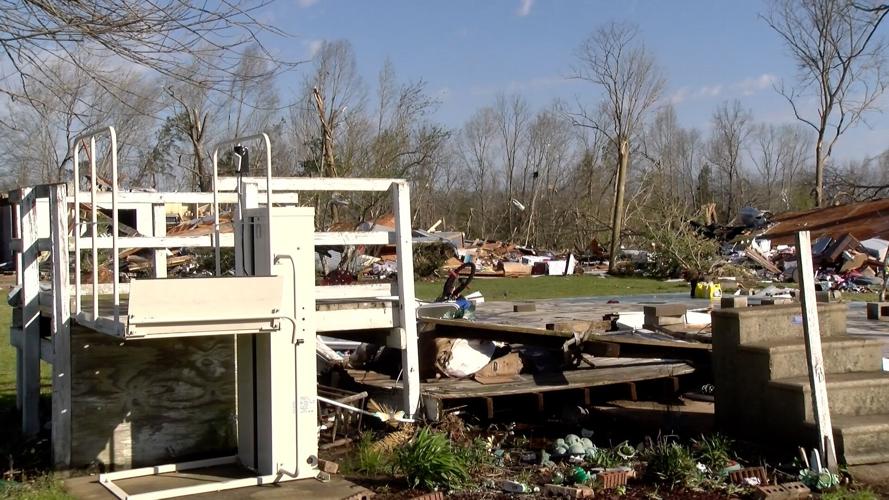 PHOTO GALLERY: Tornado damage in Wren, MS | | wtva.com