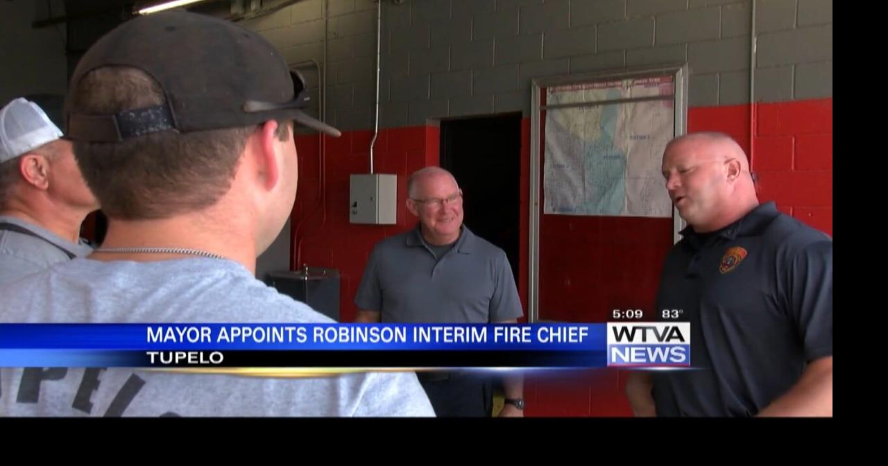 VIDEO - Tupelo FD veteran named interim fire chief | Local | wtva.com