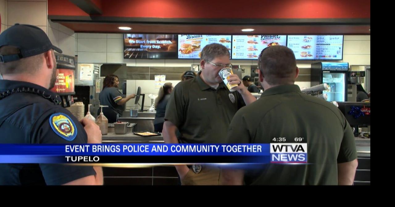 VIDEO - Coffee with a Cop brings Tupelo Police and community together ...