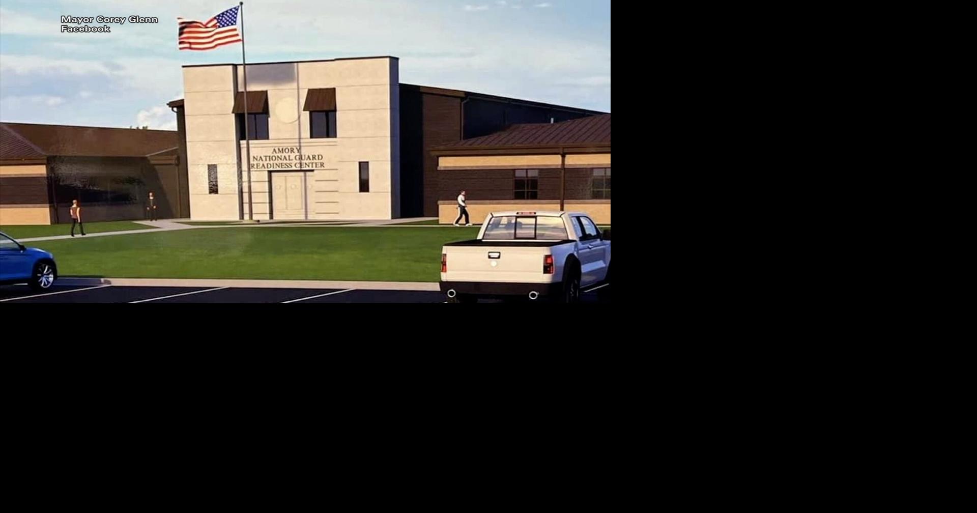 Renderings show rebuilt National Guard armory in Amory | Local | wtva.com