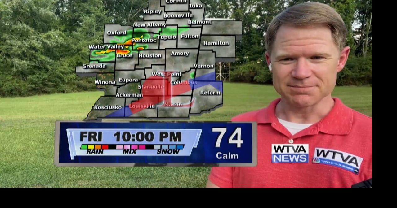 Matt's Friday Evening Forecast - We continue chances for some rain and ...