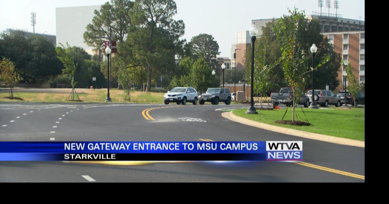 New gateway to MSU campus opens to traffic | Video | wtva.com