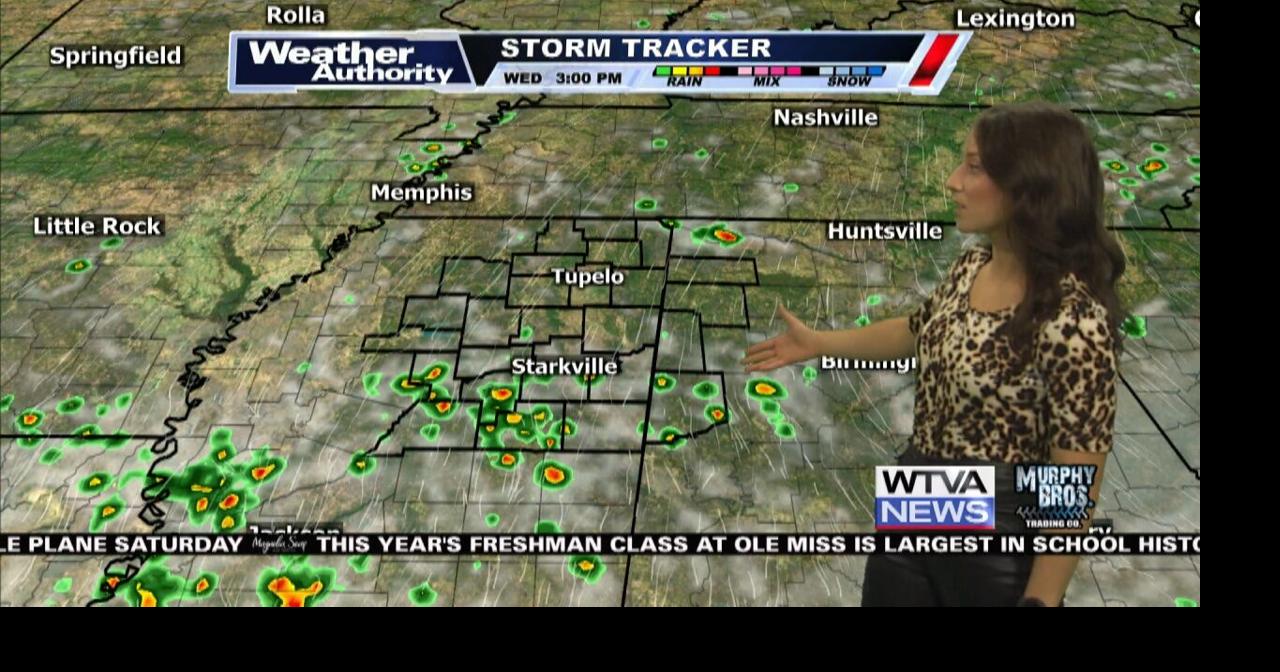 Scattered Showers & Storms are back for Wednesday Afternoon | | wtva.com