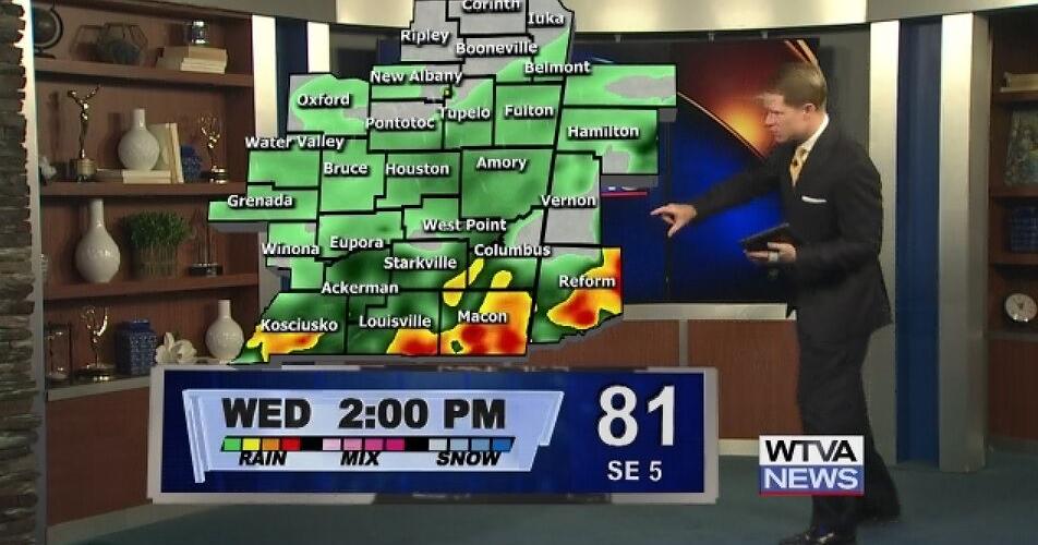 Scattered showers and thunderstorms continue in the weather forecast ...