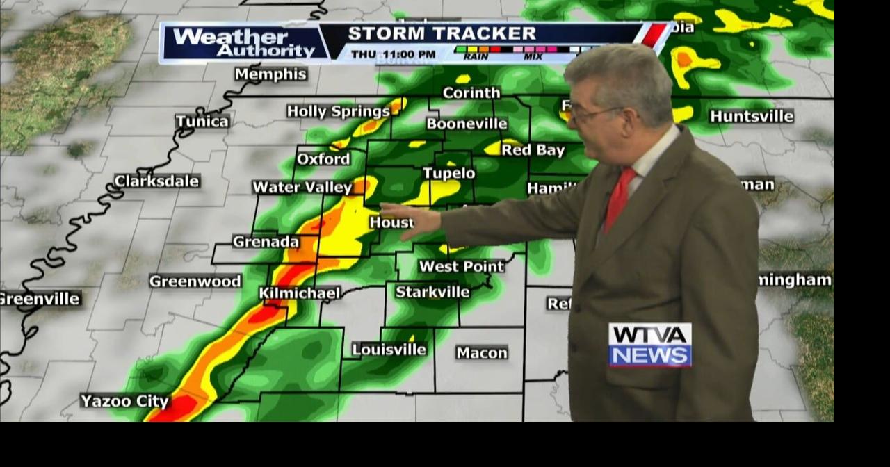 John's Thursday Evening Forecast - Some isolated strong to severe ...