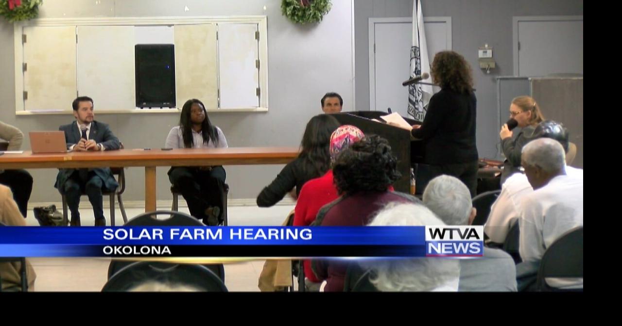 No decision made during public hearing about Okolona solar project ...
