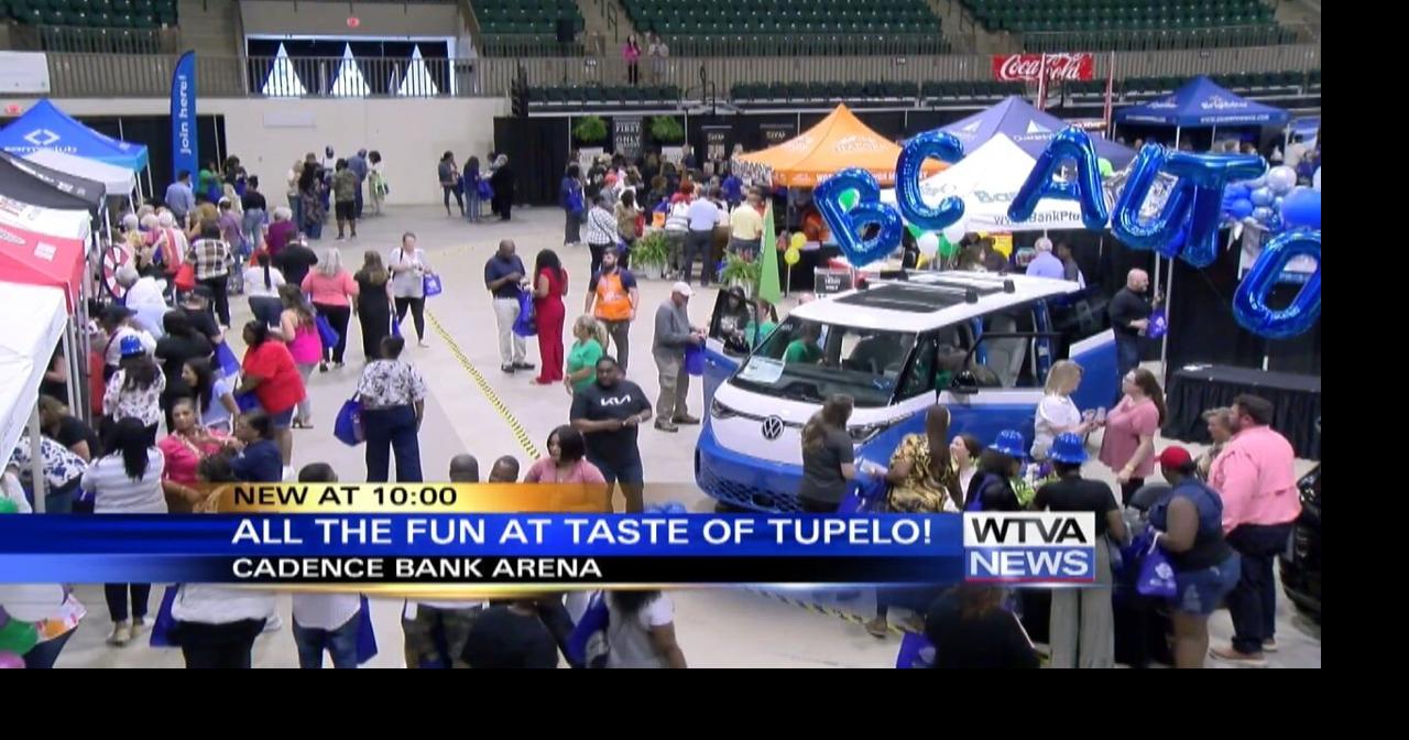 Taste of Tupelo packs Cadence Bank arena with food and fun | Video ...