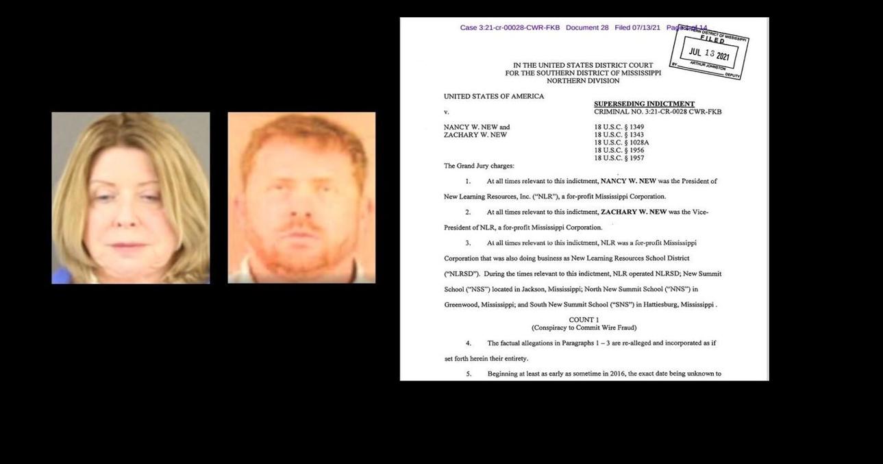 Nancy and Zach New plead guilty to federal charges in private school ...