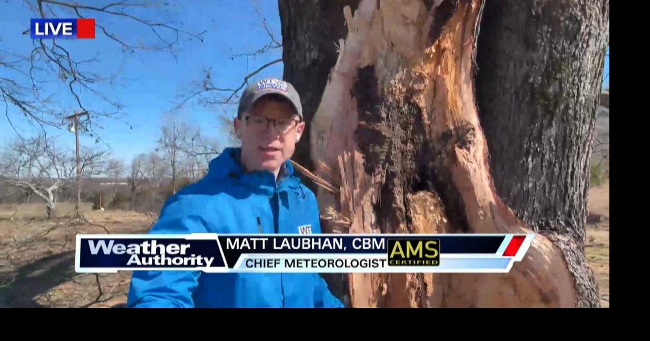 Matt Laubhan reports from storm damage near Shannon | Video | wtva.com