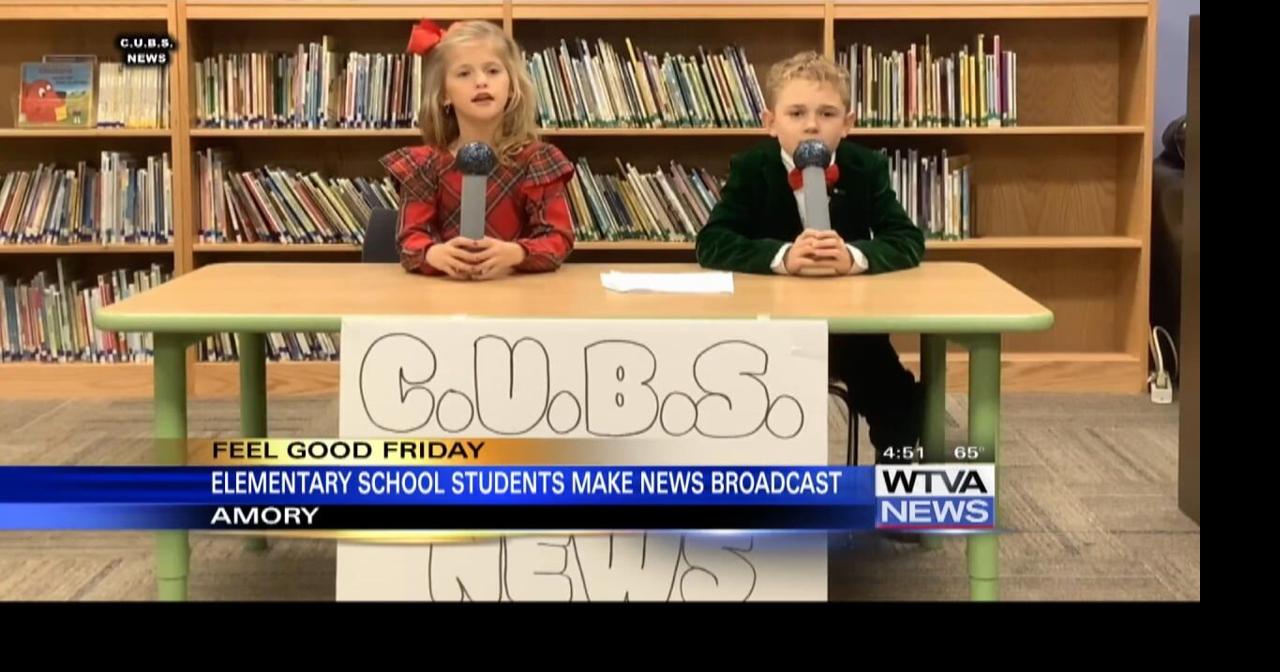VIDEO - Amory elementary students have fun making TV newscasts | Video ...