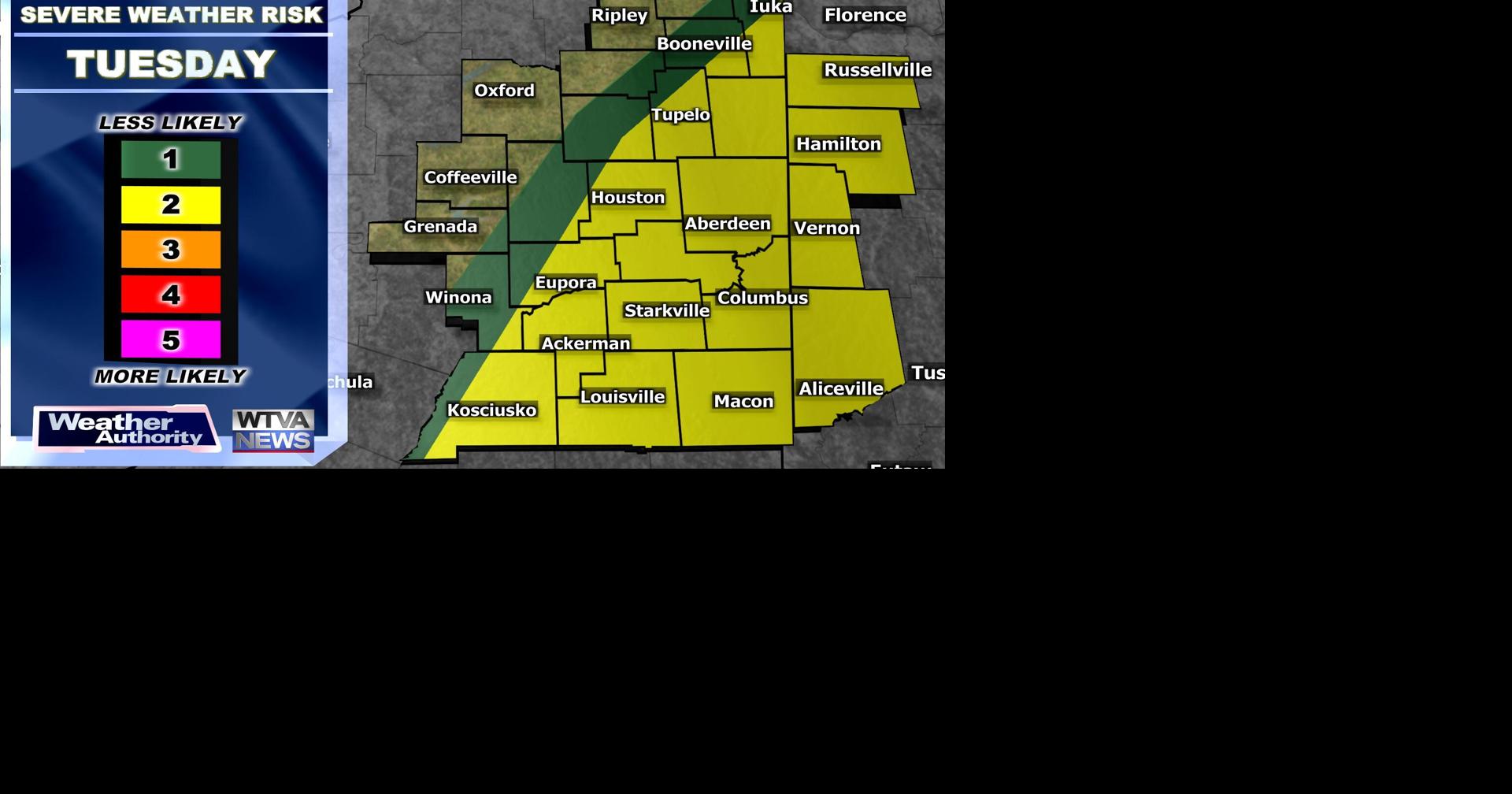 Storms continue to move through, some could still be strong to severe ...