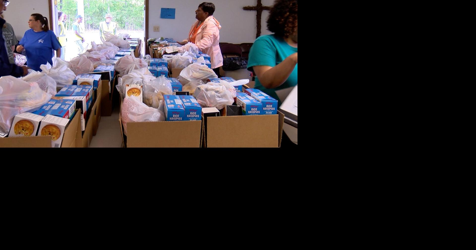 Drive-up food giveaway held Friday in Tupelo | Local | wtva.com