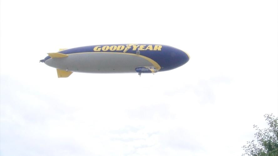 Famous Goodyear Blimp visits Tupelo | Local | wtva.com