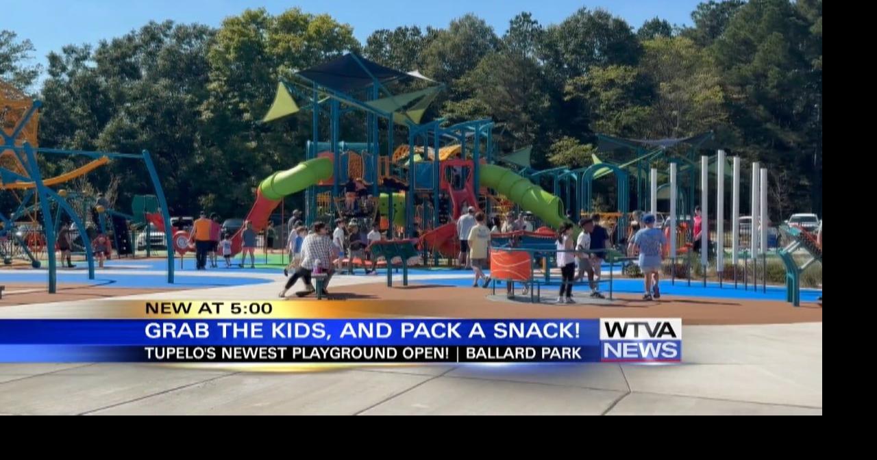 Tupelo's Ballard Park playground opens for family fun | Video | wtva.com