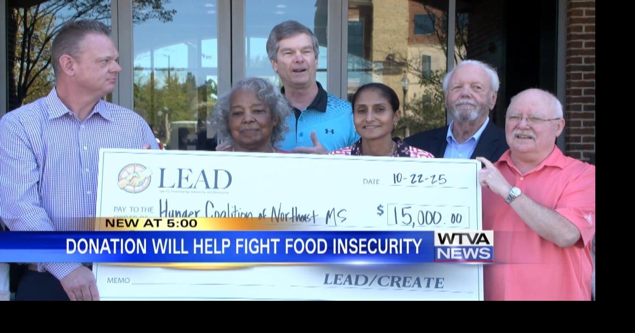 LEAD donates $15K grant to Hunger Coalition of Northeast Mississippi ...